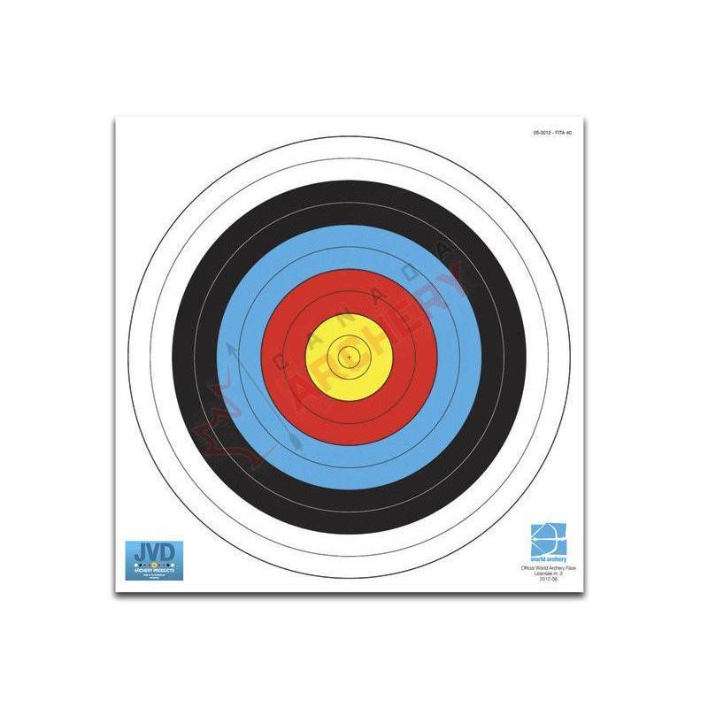 JVD World Archery 60 cm, 10-ring Target Face — Canada Archery Online