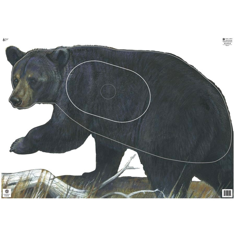 Maple Leaf Official NFAA Animal Target Face (Group 1) — Canada Archery ...