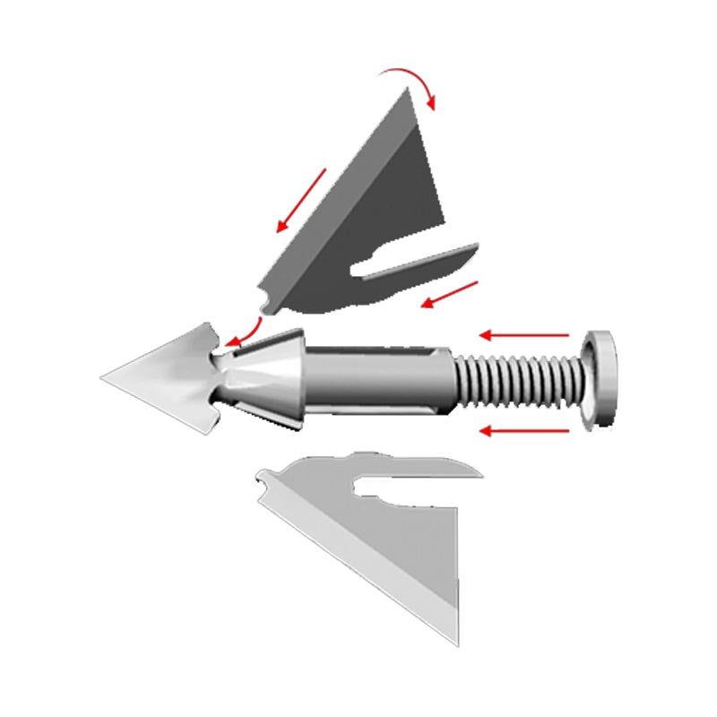 QAD Exodus Broadhead Replacement Blades — Canada Archery Online