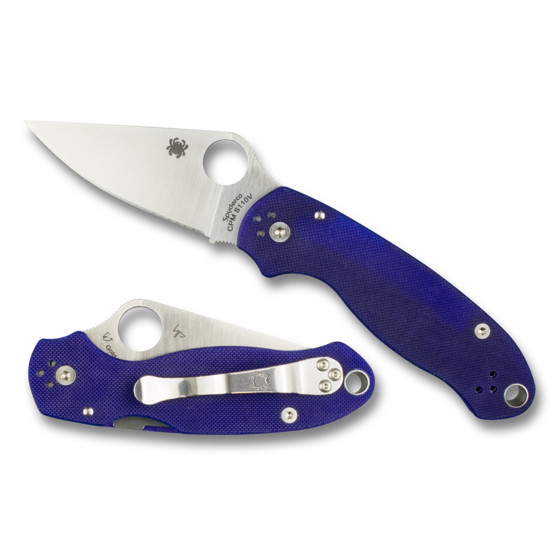 Spyderco Para 3 CPMS110V (C223GPDBL) — Canada Archery Online